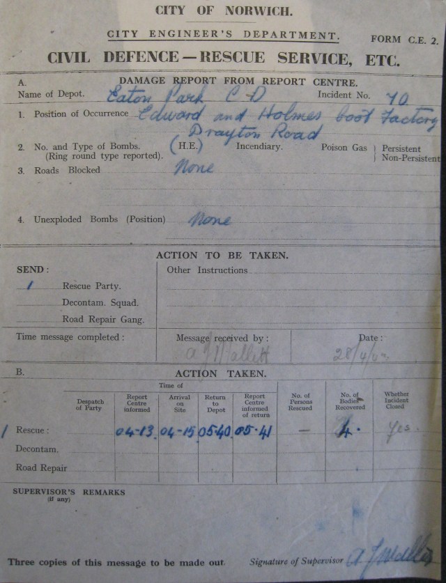 Died in the Line of Duty – The Norwich Baedeker Raids of April 1942 ...